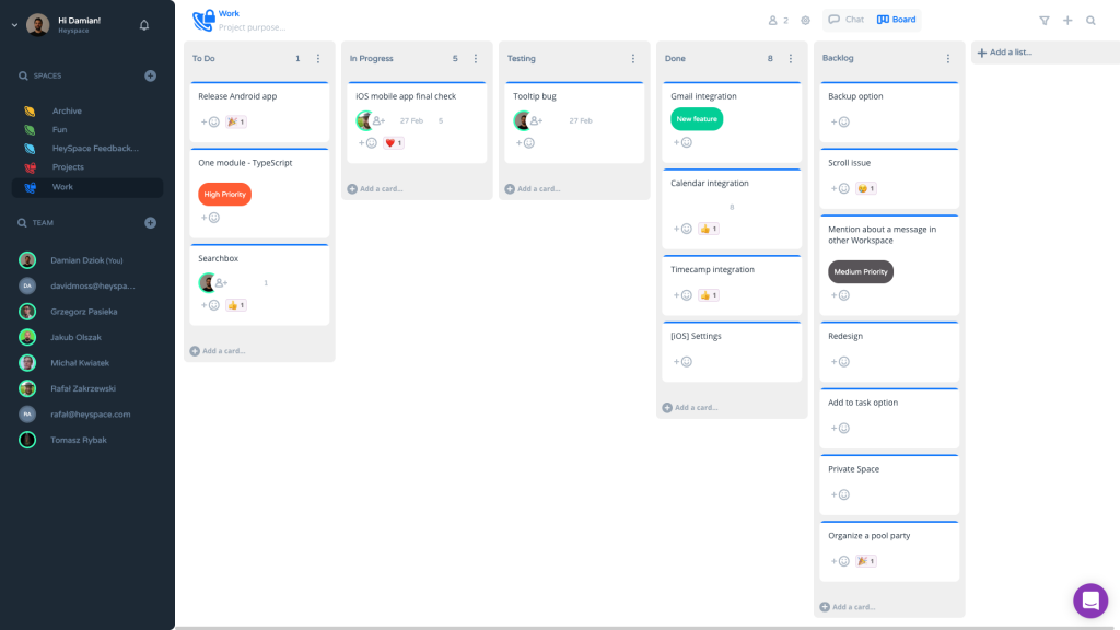HeySpace Review, Info & Features - Software For Projects