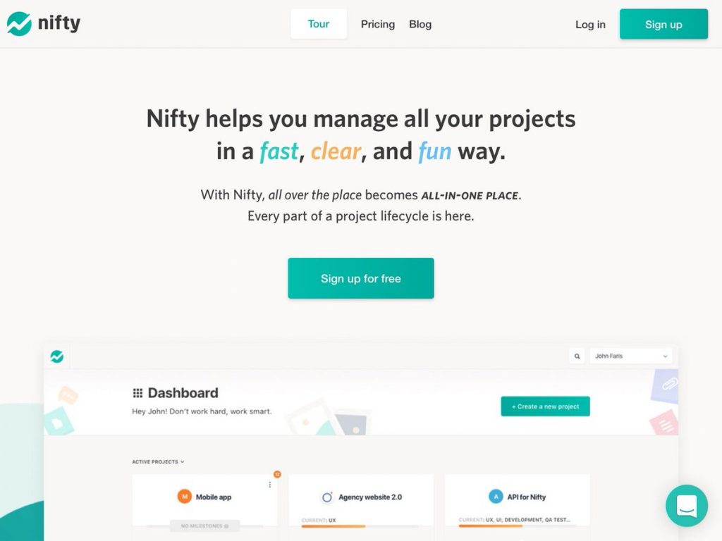 Nifty - Software For Projects