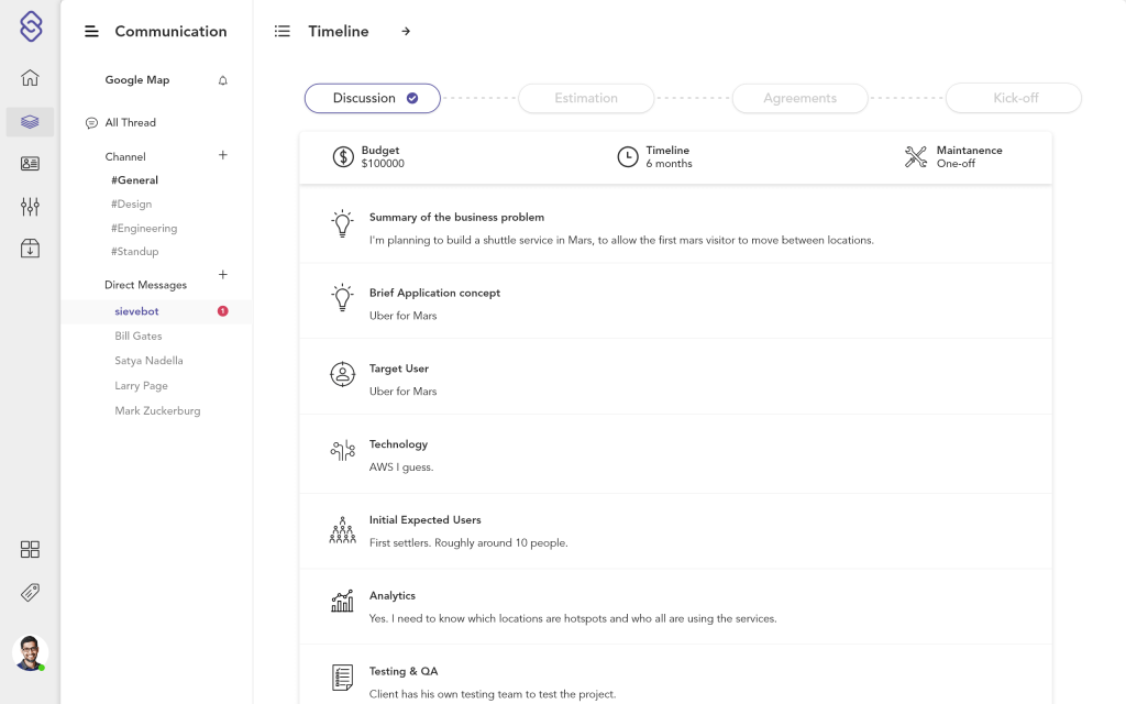 Sieve - Software For Projects