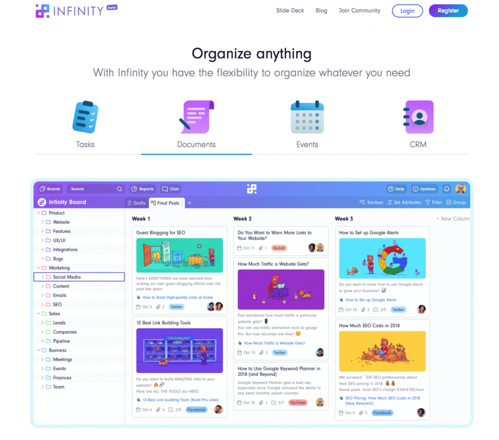 Infinity - Software For Projects