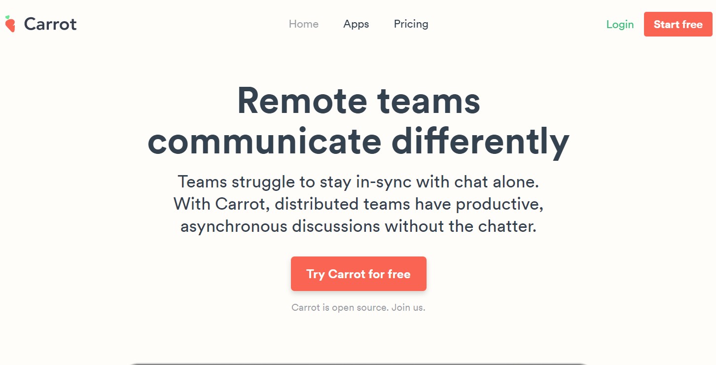 Carrot - Software For Projects