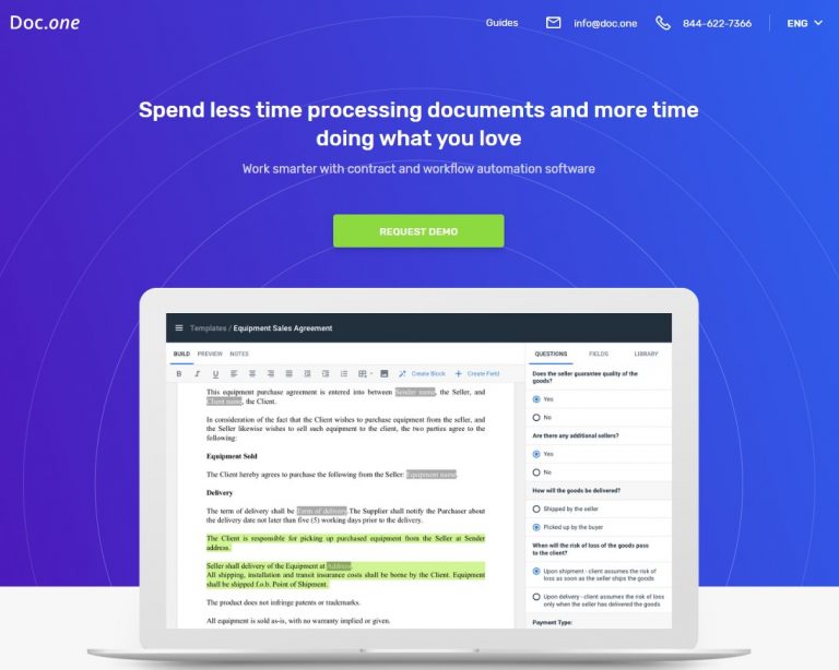 Doc One - Software For Projects