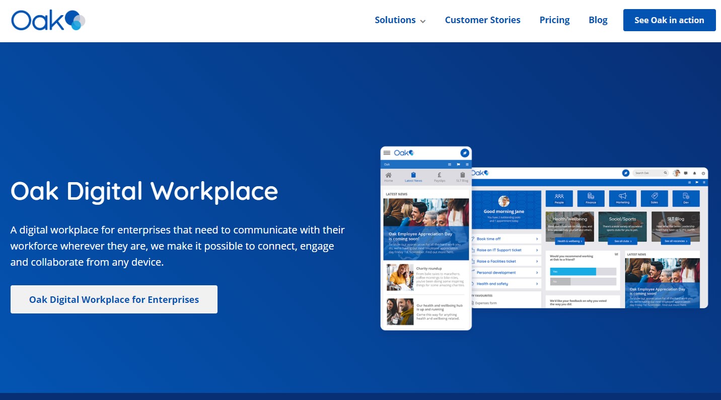 ⭐ Oak - Software For Projects